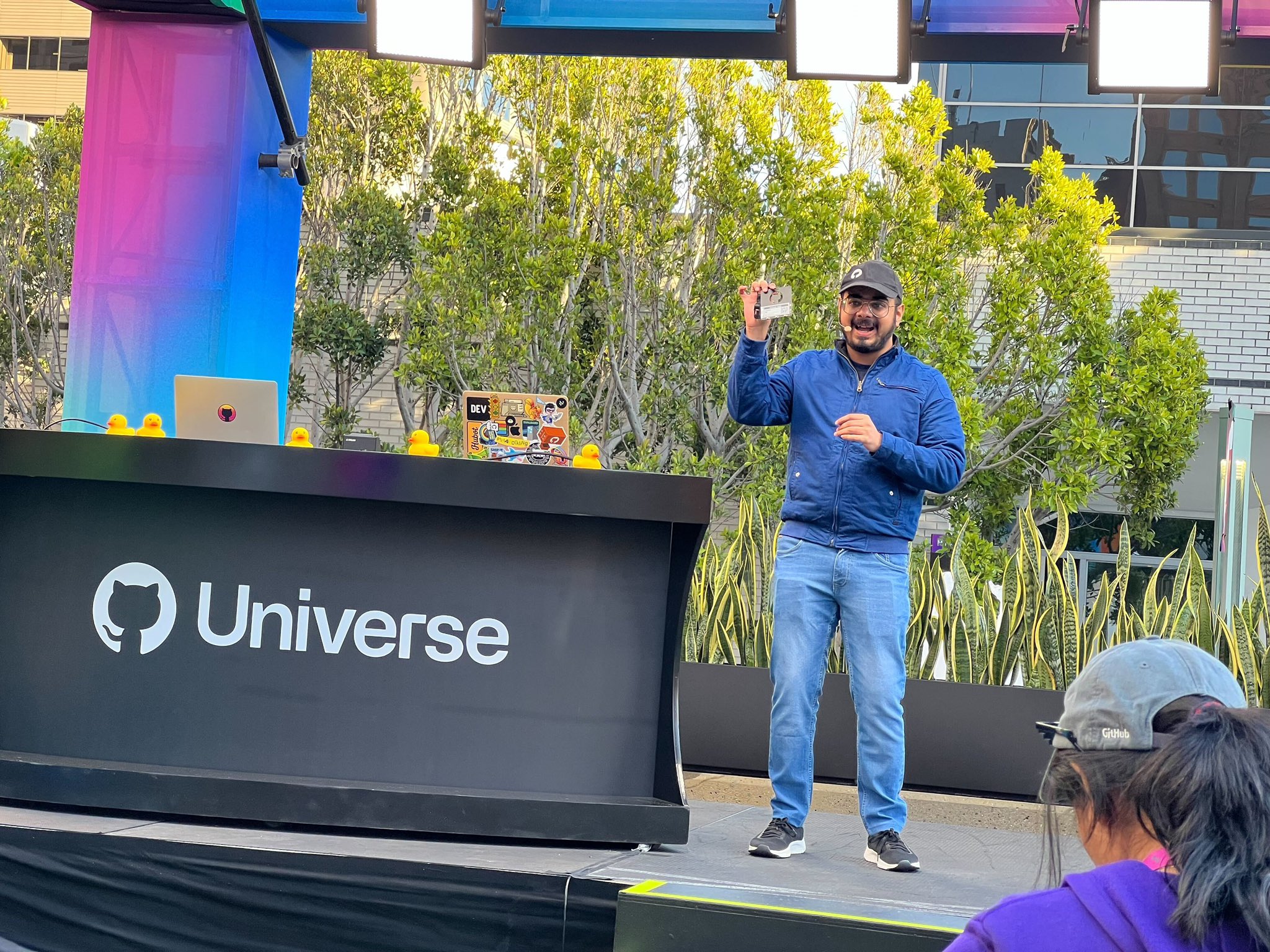 MV Karan on Twitter: "It was great being on stage at #GitHubUniverse sharing with folks on how ...