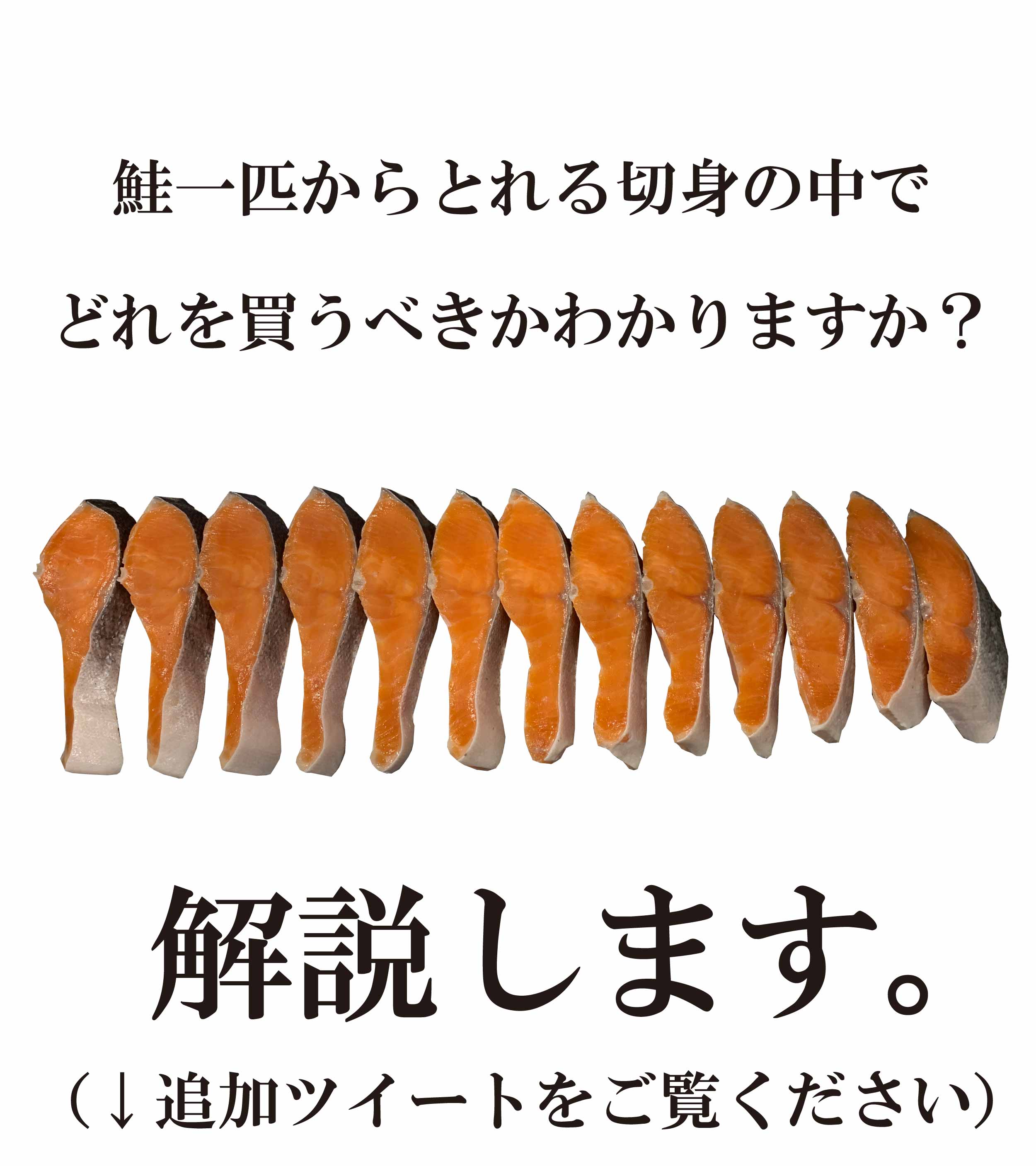 これを見れば一目瞭然 鮭の切り身のどこを買えばいいかを解説。 話題の画像プラス