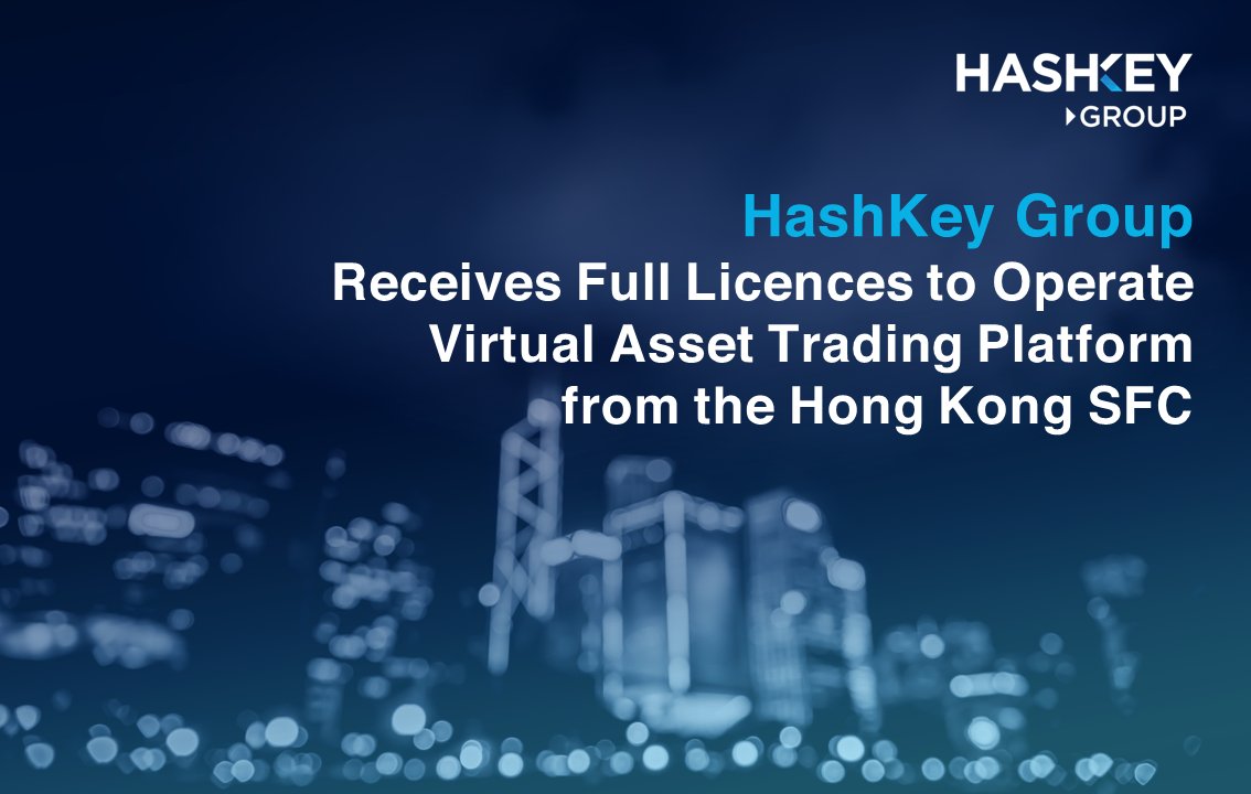 HashKey Group on Twitter: "IT'S OFFICIAL🚨 We are delighted to share that @HashKeyGroup, through ...