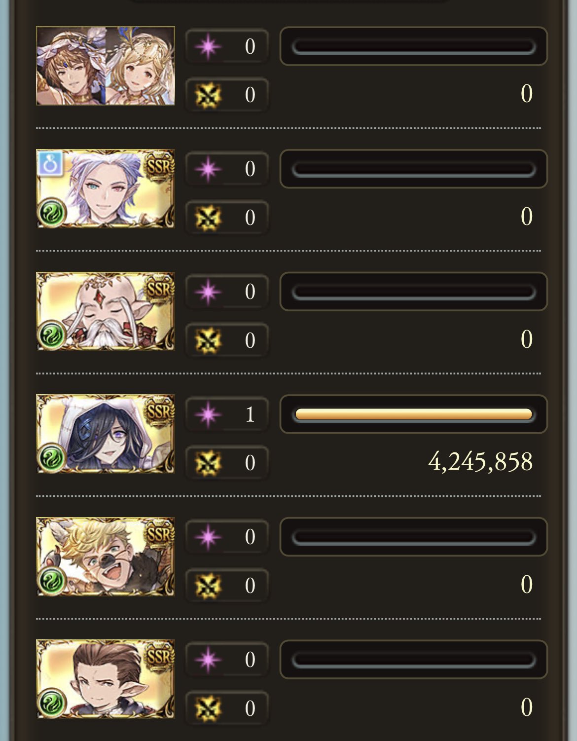 モス兄貴＠ゲーム実況 on Twitter: "明日の200hell編成予定 杖杖パナケイアで主人公弱体無効、リッチ、エスタリオラのアビダメ編成でマウント捨てる構成。 確定クリ捨てて、グリム琴 ...