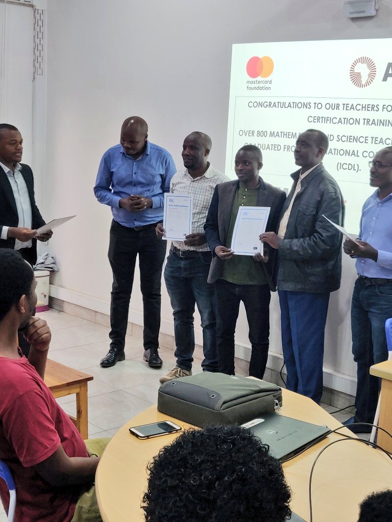 AIMS RWANDA on Twitter: "#Tbt Our @TTP_Rwanda program partnership with @MastercardFdn recently ...