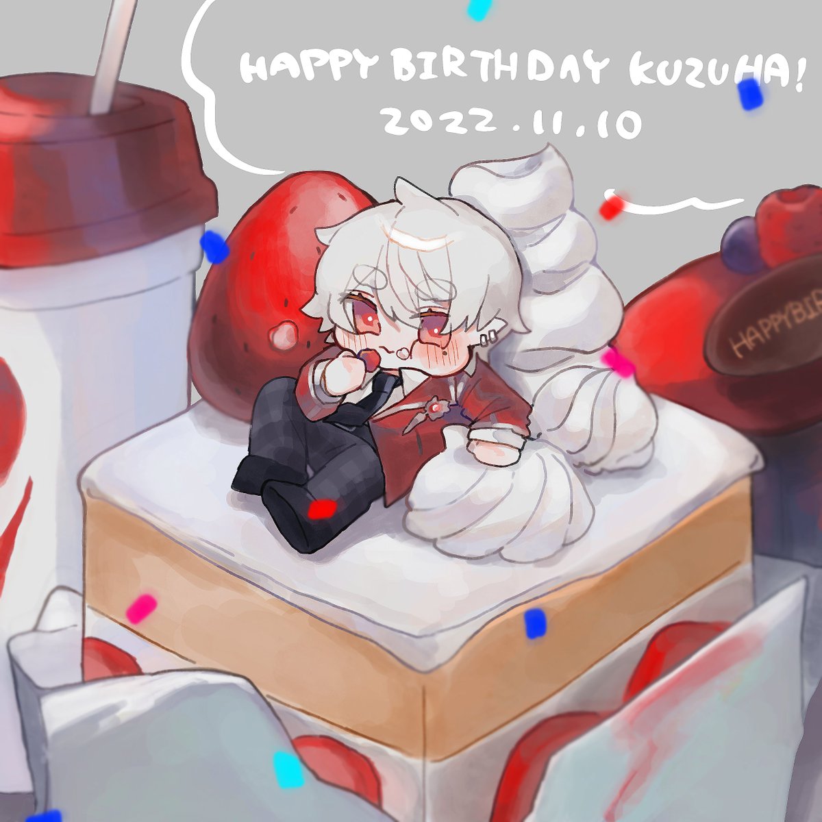 えぐ🍳 on Twitter: "おめでとうございます🎉🎉いつも感謝！ #葛葉誕生祭2022 #KuzuArt https://t.co/XywCBDtKLl" / Twitter