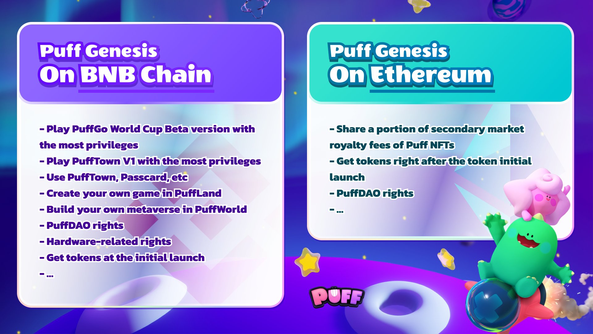 Puffverse on Twitter: "Did you get your #PuffGenesis on @BNBCHAIN & know how to switch chains on ...