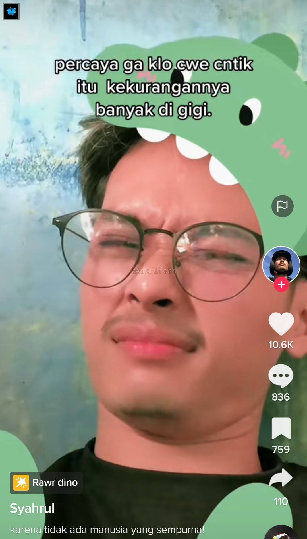 Askrlfess on Twitter: "[askrl] valid 😌 https://t.co/OL4Y8igPpb" / Twitter