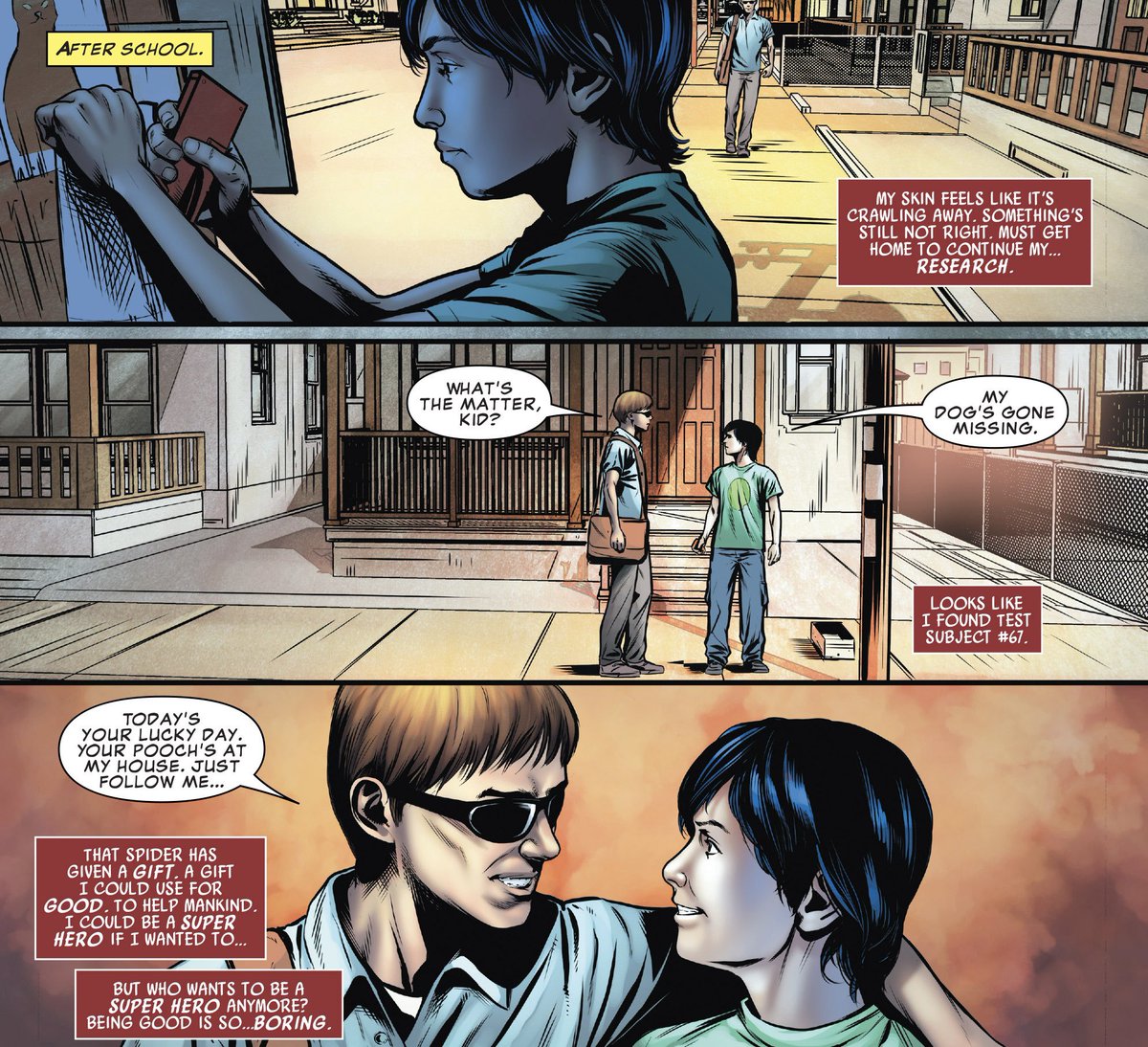 Les origines tragiques de Patton Parnel, le Spider-Man cannibale du ...