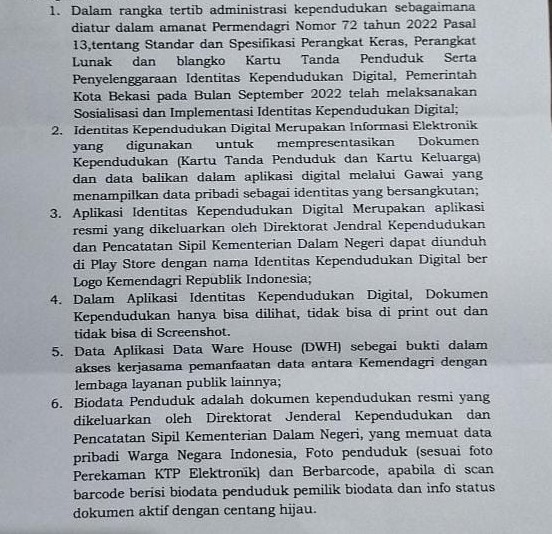 Guardian Of Bekasi on Twitter: "Baru bgt dapet edaran dr RT. Here we go KTP digital 💪🏼💪🏼💪🏼 https ...