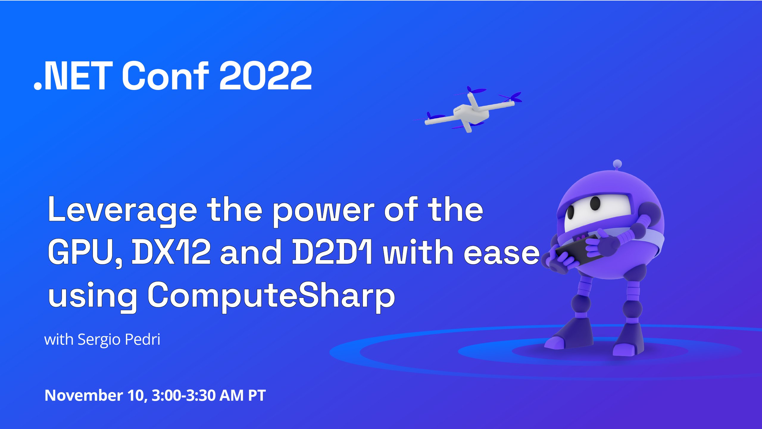 .NET on Twitter: "Live-streaming now: Leverage the power of the GPU, DX12 and D2D1 with ease ...