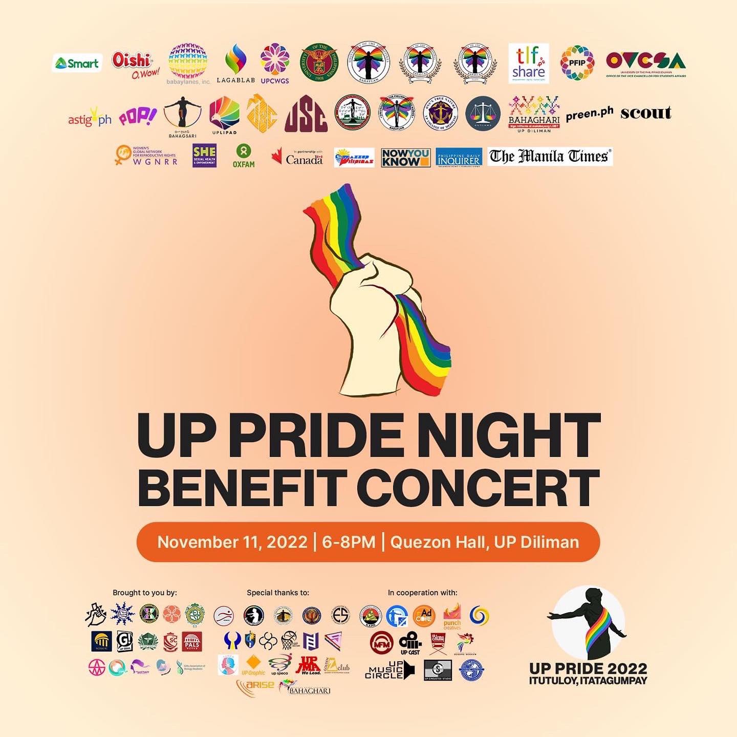 UP Pride on Twitter: "Catch our lineup of performers & personalities in tomorrow’s UP Pride ...