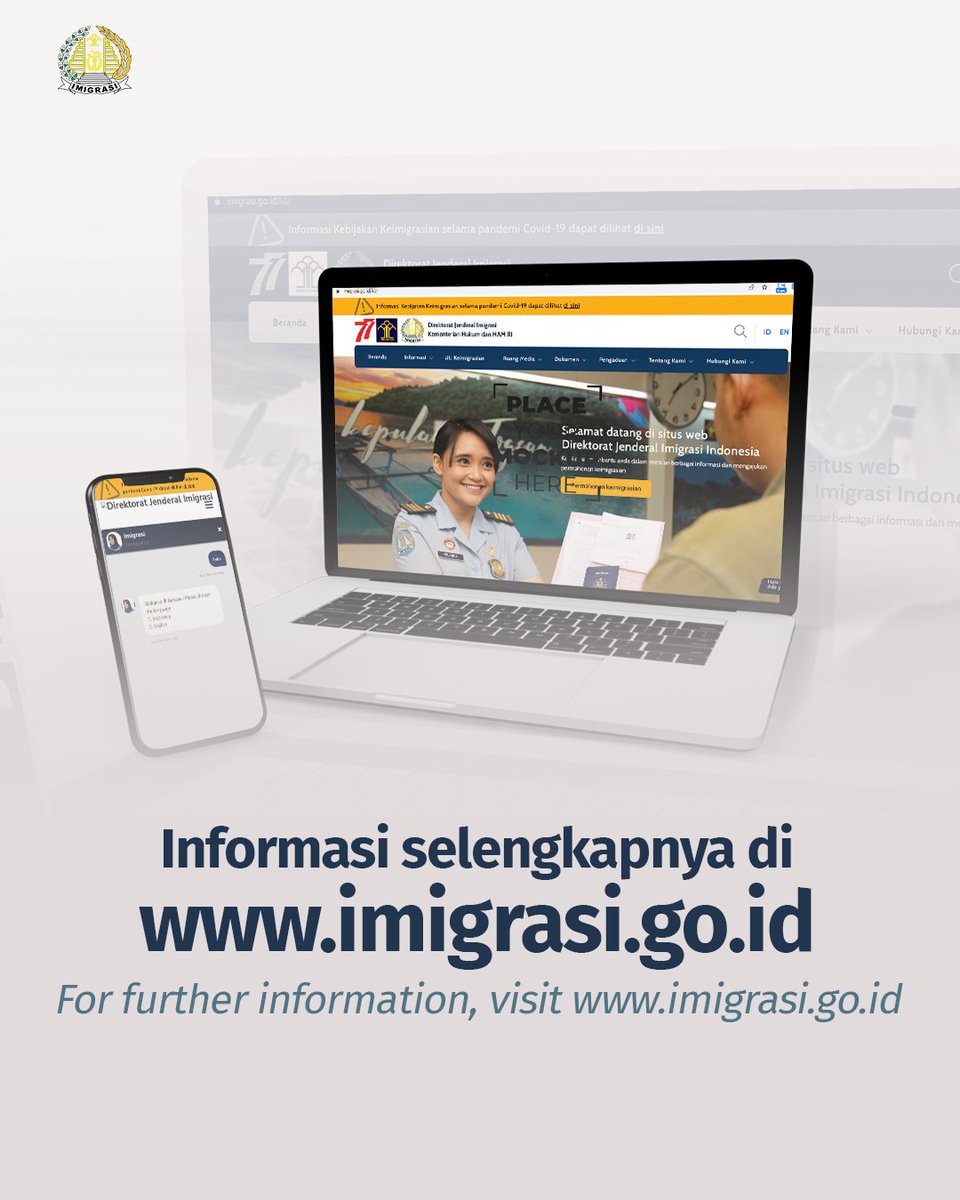Ditjen Imigrasi on Twitter: "Untuk mendapatkan layanan tanya-jawab informasi keimigrasian ...