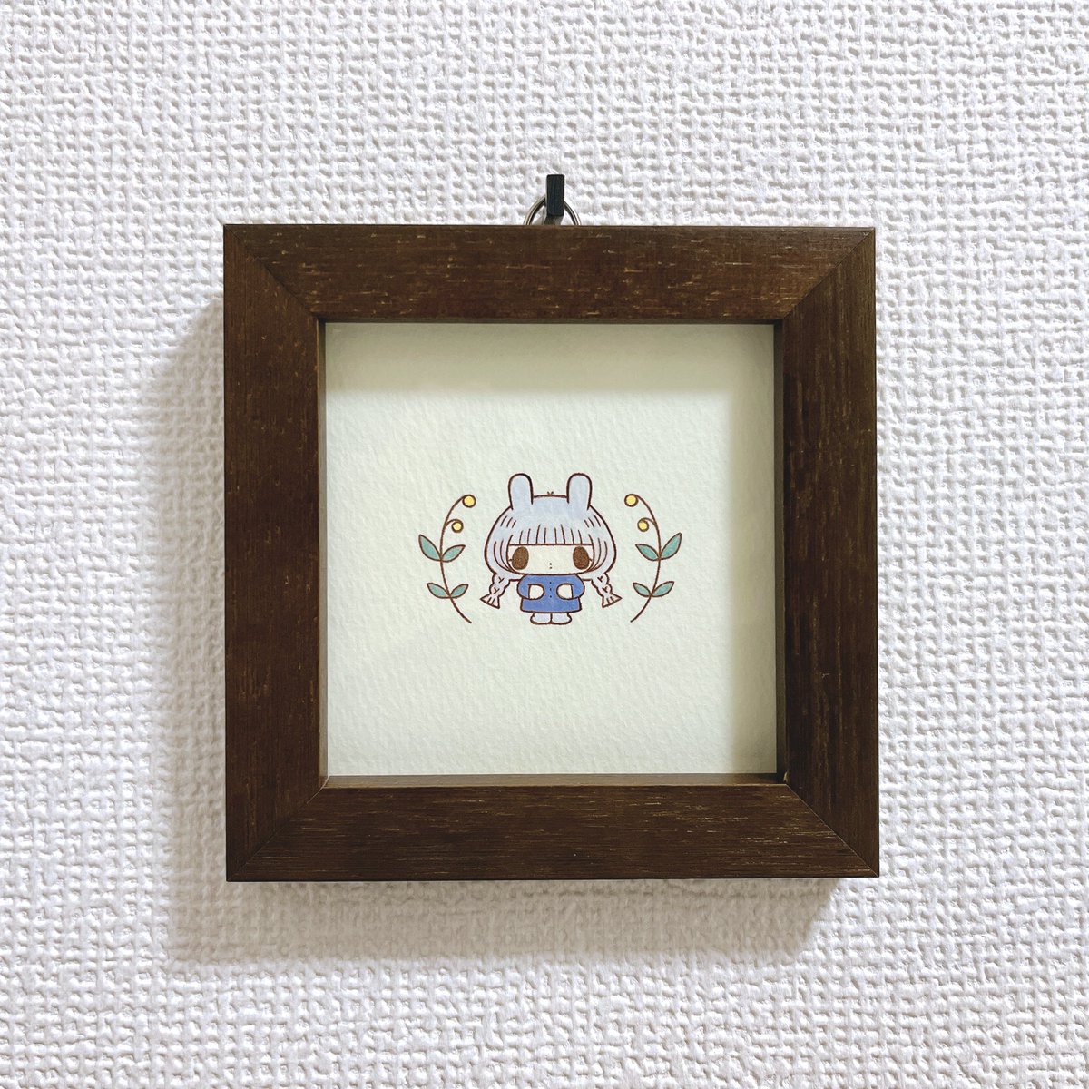 ハ木 on Twitter: "RT @kanakodonnako: #コミティア142 #COMITIA142 アナログ画の額装をしました🐻 小さめで机に置けるサイズ感です 壁掛けもできます