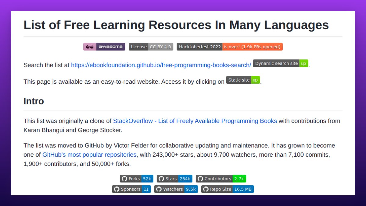 Top GitHub Repositories to make you a 10X Coder 🧵 ↓ - المسلسل من Saumya ...