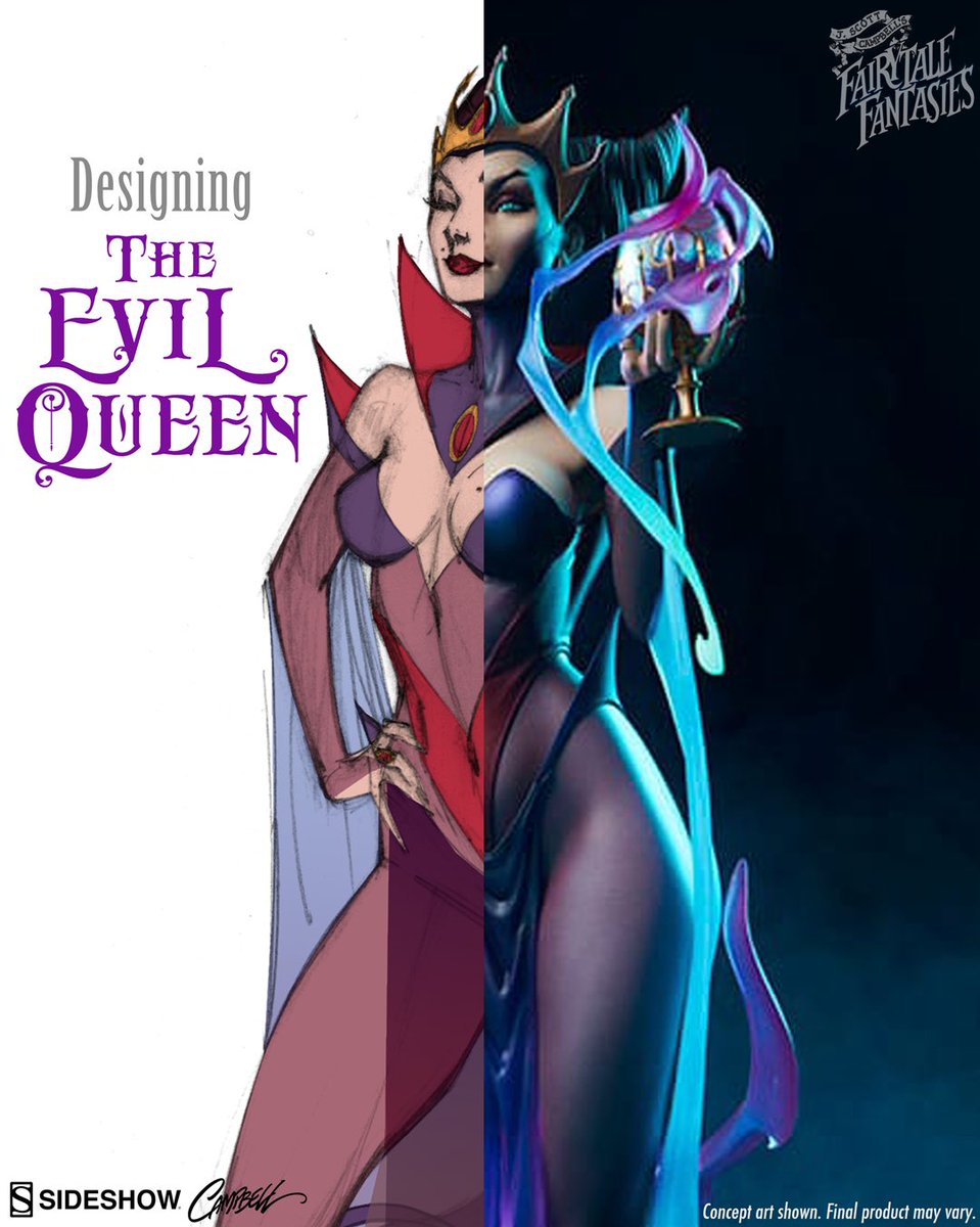 ️🍷With the launch of my newest FairyTale Fantasy statue `T」J. Scott Campbell♠️🎨の漫画