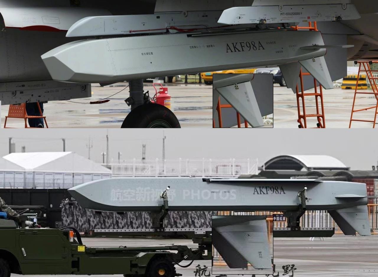 @Rupprecht_A on Twitter: "It appears as the new KF-98A (K/AKF98A) standoff ASM/CM appears to be ...