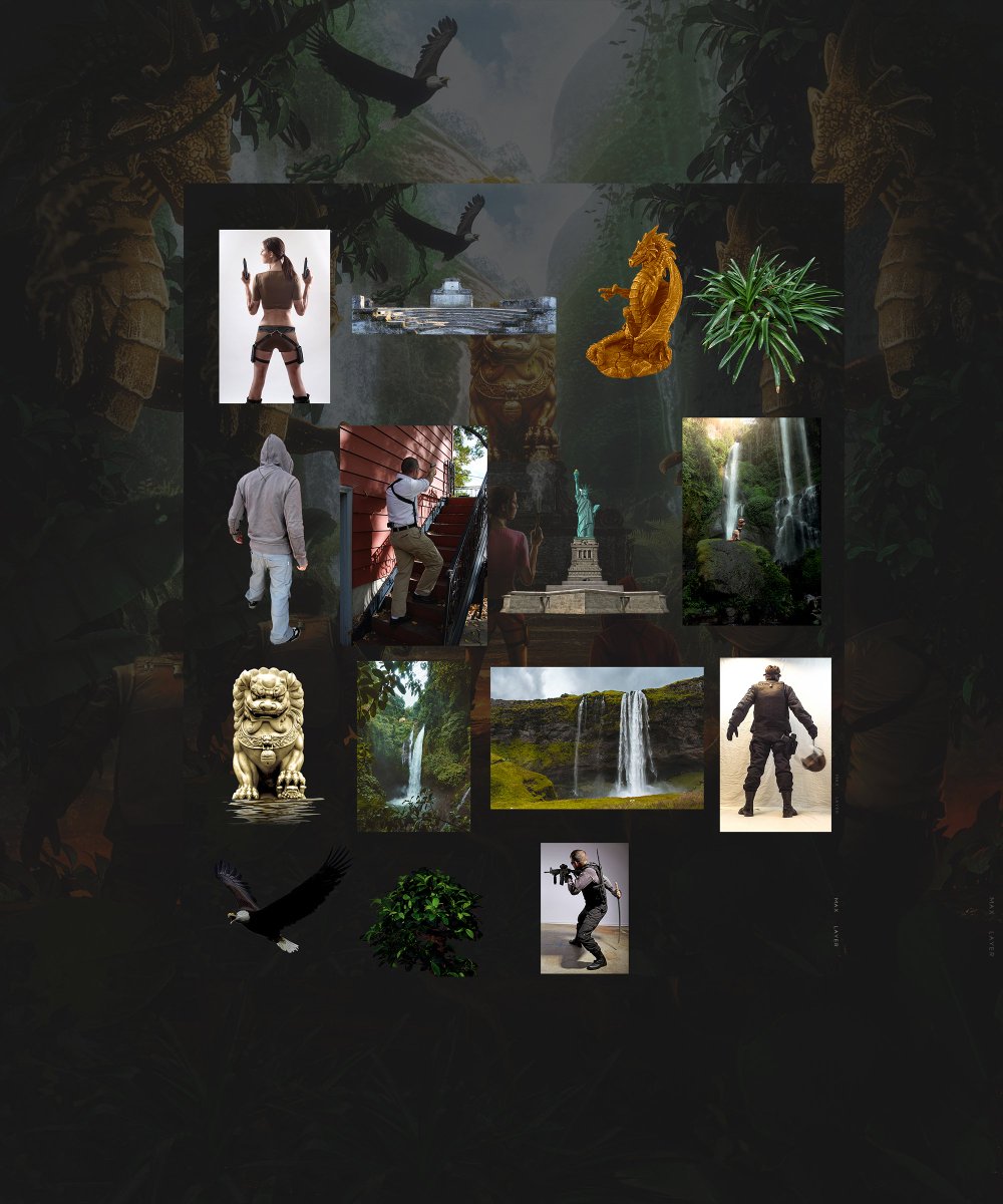 MAX LAYER on Twitter: "Manipulate Movie Poster inspire Art ! Inspired by Dora and the Lost City ...