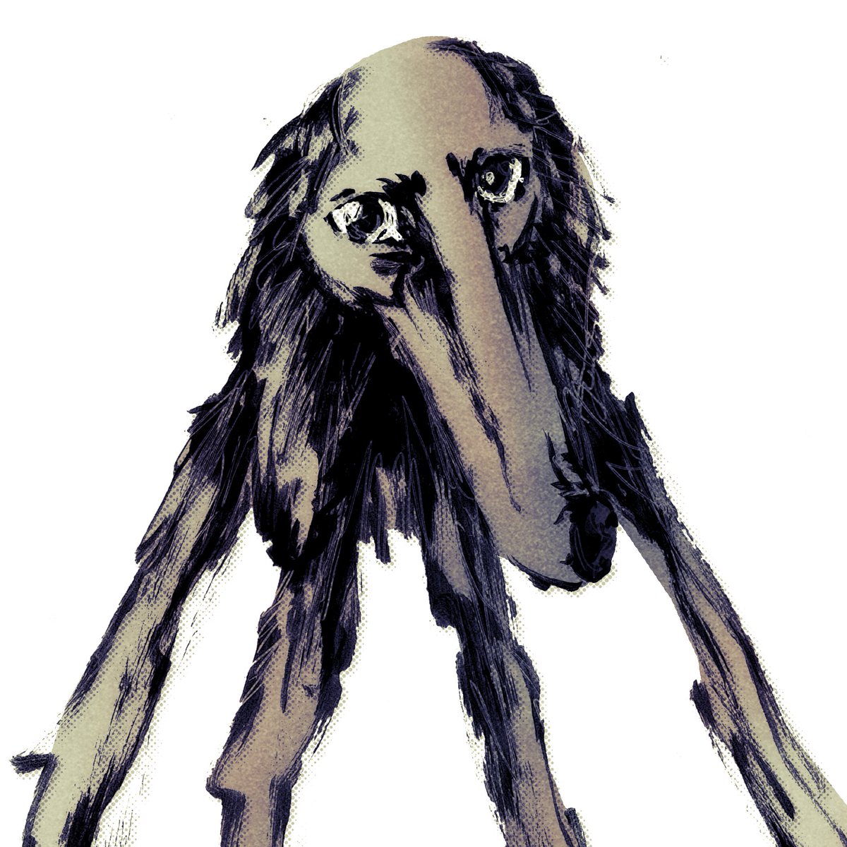 「A roaming nose creature 」|TEOFTのイラスト