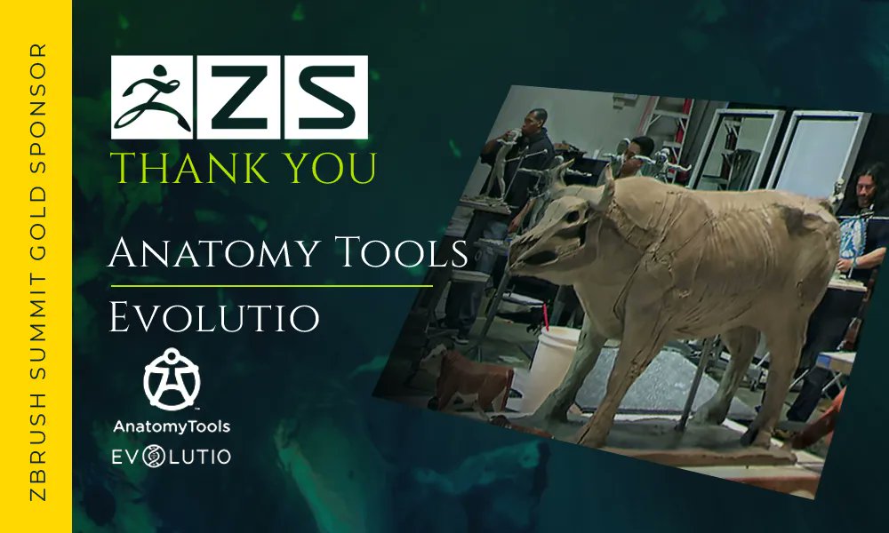 ZBrush on Twitter: "THANK YOU to #ZBrushSummit 2022 sponsor Anatomy Tools Evolutio @anatomytools ...