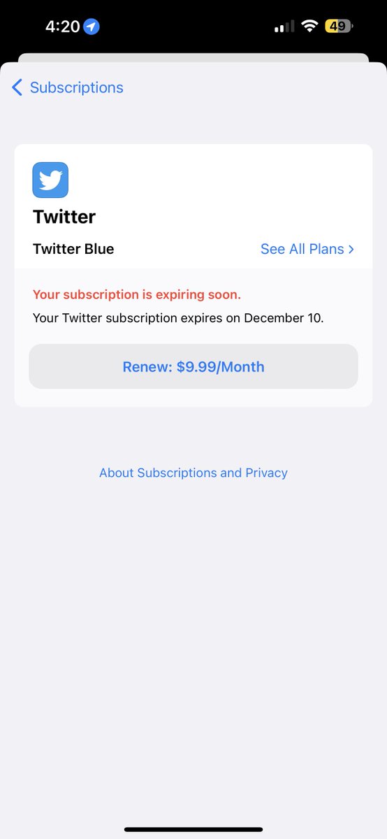 Shevon Salmon on Twitter: "I really just used Twitter Blue for the purple Twitter app icon and ...