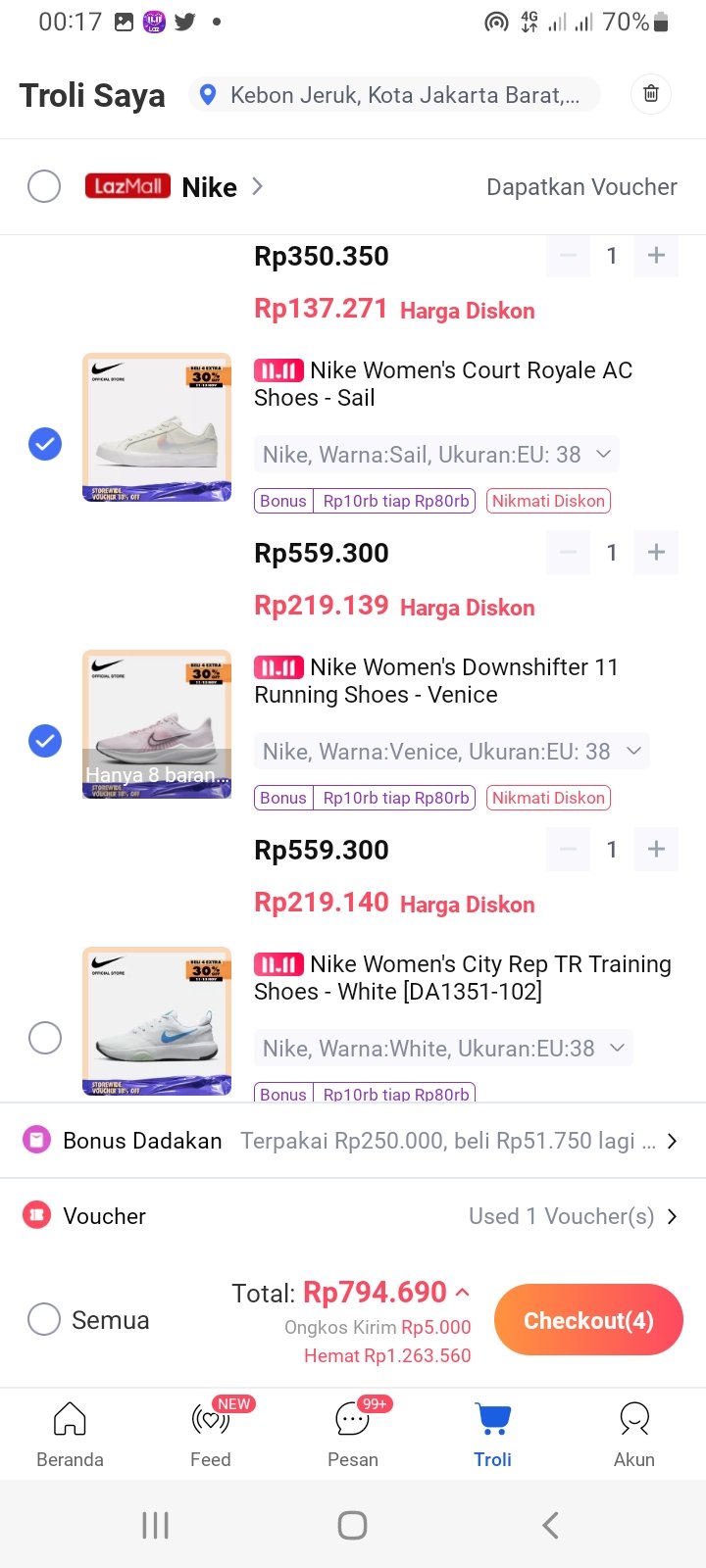 hwaiting! on Twitter: "@berburusales Ini guys sepatunya 2, pilih mo yang mana, harganya ...