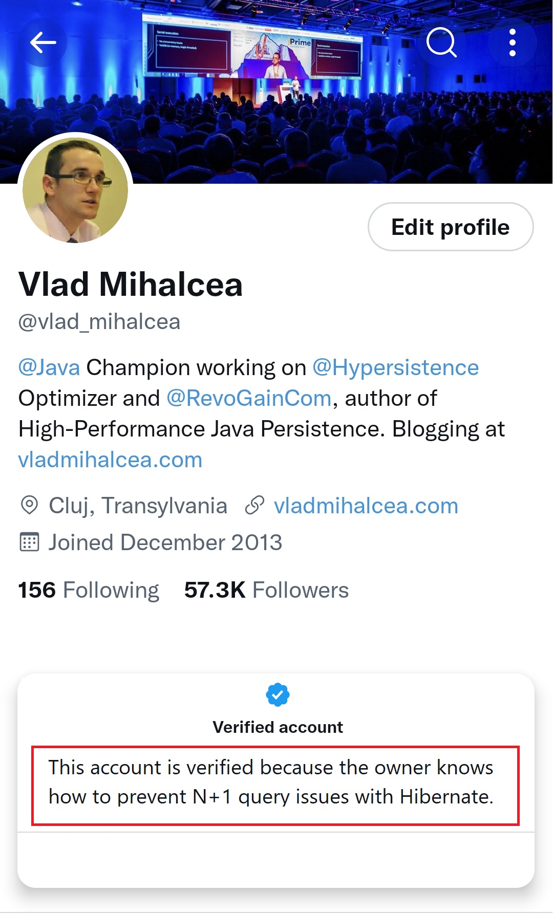 Vlad Mihalcea on Twitter: Vlad Mihalcea on Twitter: