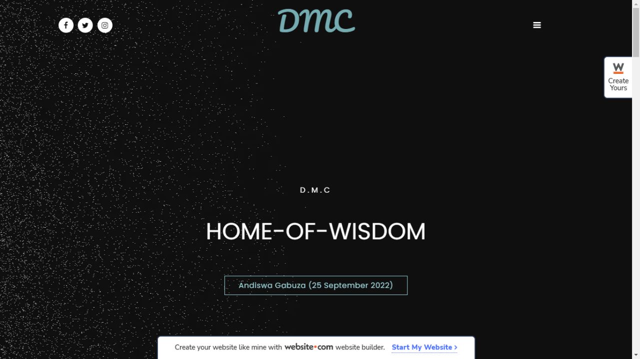 DMC: home of wisdom (@dmc_home) / Twitter