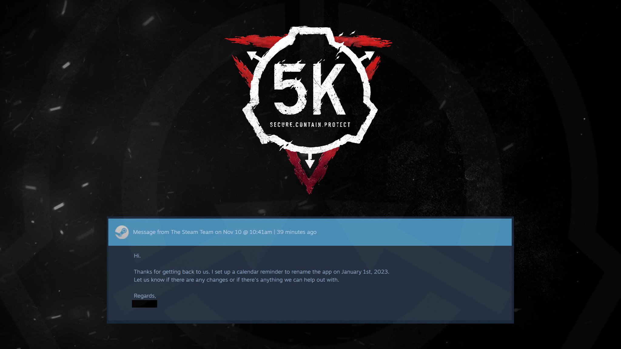 SCP: 5K on Twitter: "Renaming SCP: Pandemic to SCP: 5K is fully organized with Steam and in the ...