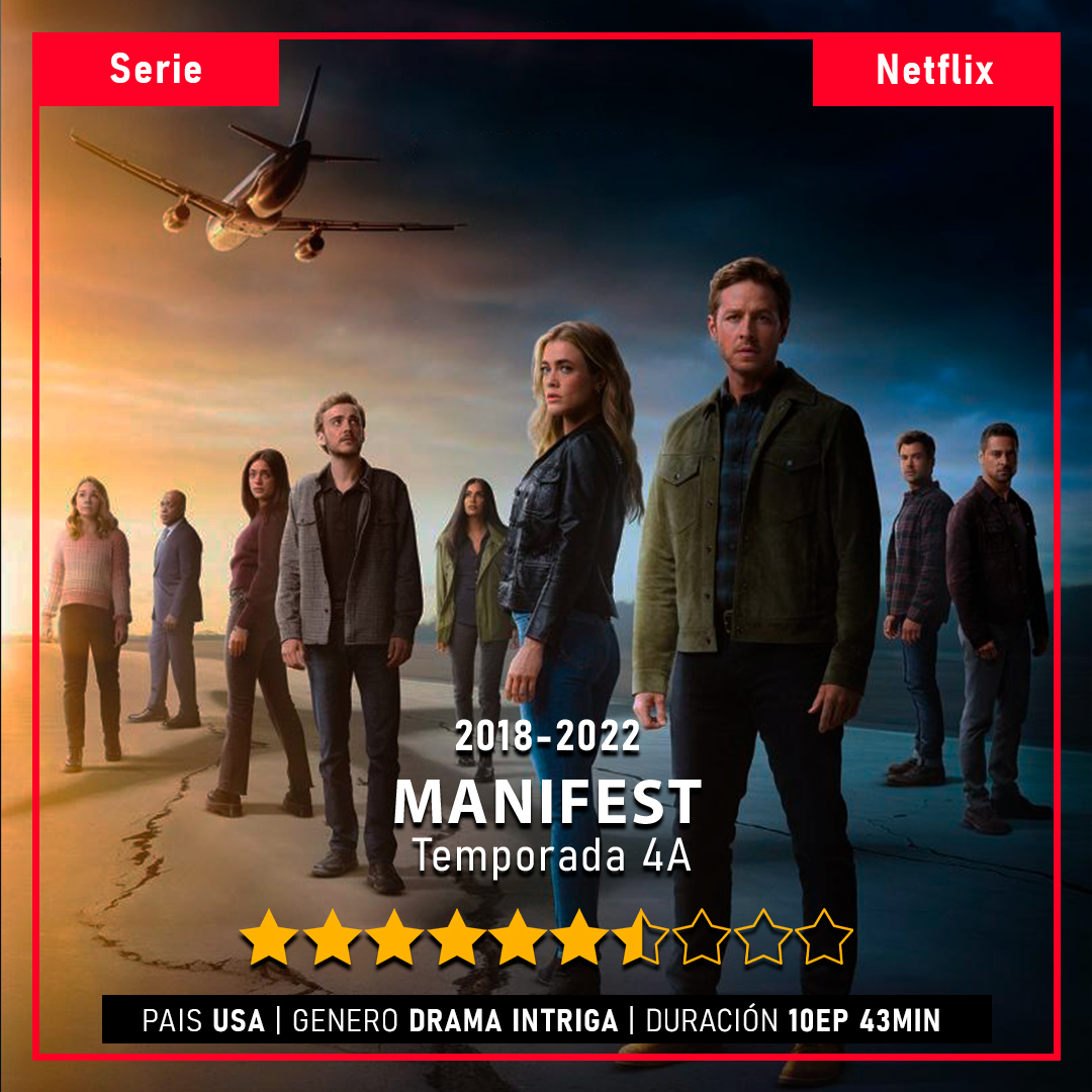 Plano De Palomitas on Twitter: "297. Manifest (2018-actualidad) 🎥Serie ⌛️Temporada 4A ⭐️Nota: 6. ...