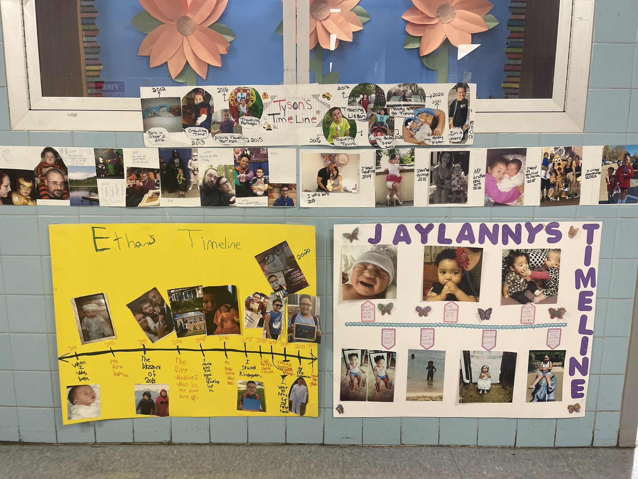 First Grade Timeline