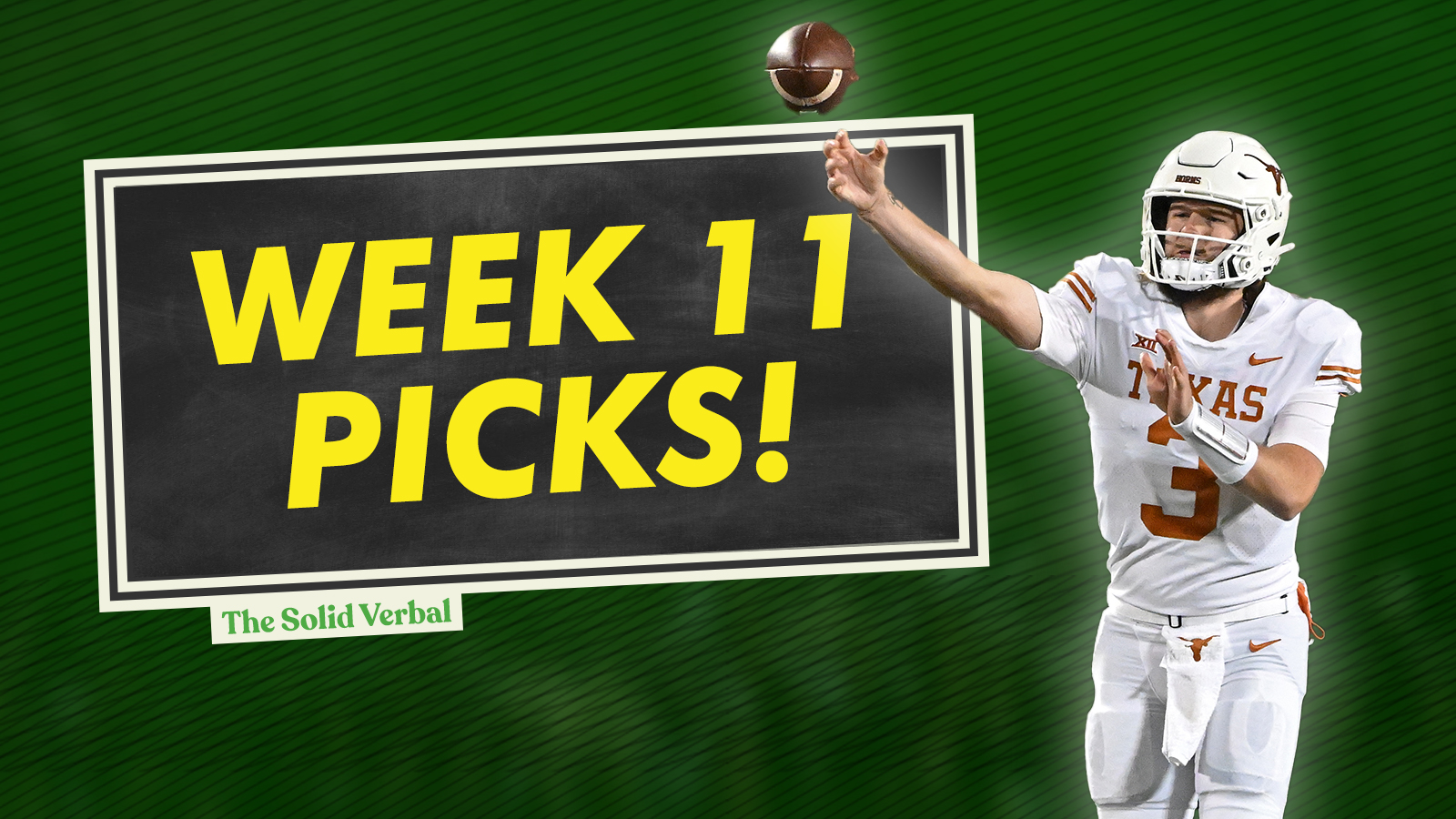 The Solid Verbal College Football Podcast on Twitter: "💥NEW EP! CFB Picks, feat. TCU/Texas, LSU ...