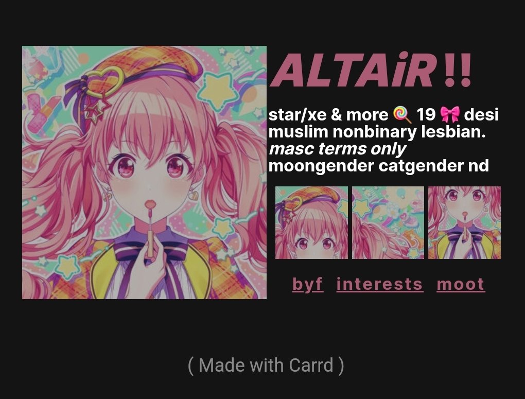 altair ⚢ 🎀☕️ on Twitter: "new carrd YIPPEE -> https://t.co/L9yooX9cF0 https://t.co/FHUgg9PB2b ...