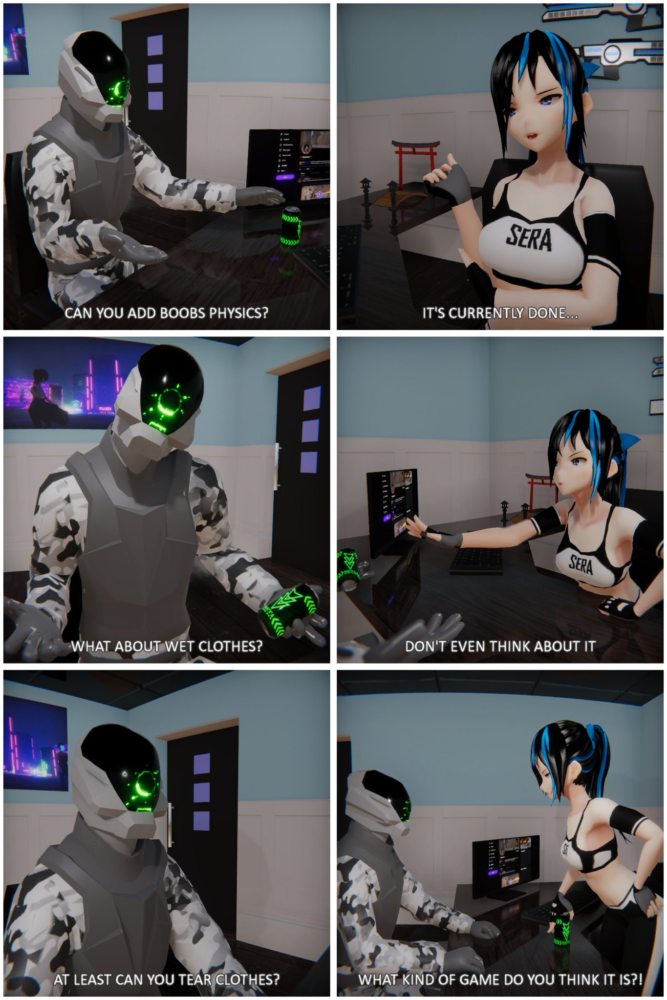 ⛩️ Sixthorns ⛩️ on Twitter: "Every developer has these kind of friends.🤨 #gamedev #indiedev ...