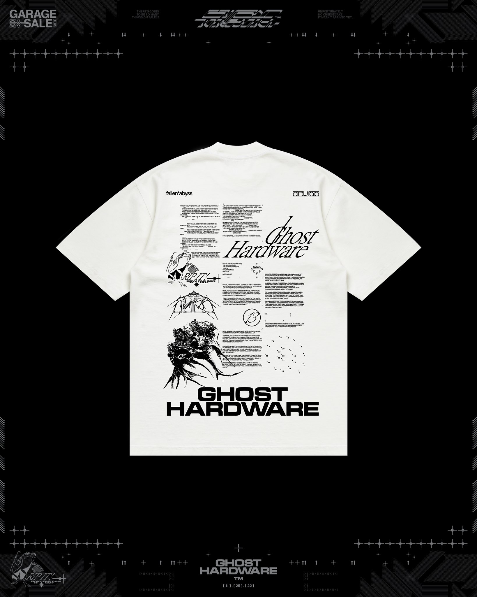 ⊹ GHOST HARDWARE™ ⊹ on Twitter: "rip-it tee 🗡️ limited numbers remaining 11.25.22 // garage sale ...