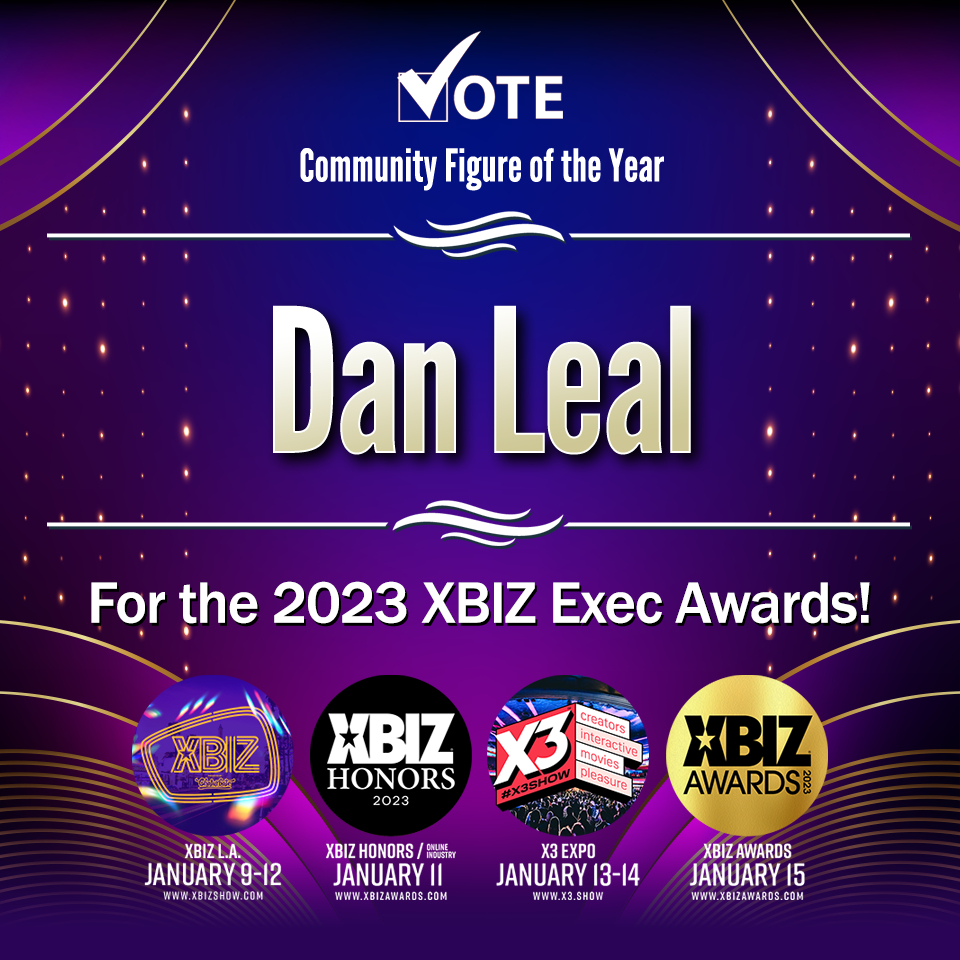Immoral Productions On Twitter Rt Immorallive Dan Leal Celebrates Xbiz Exec Awards