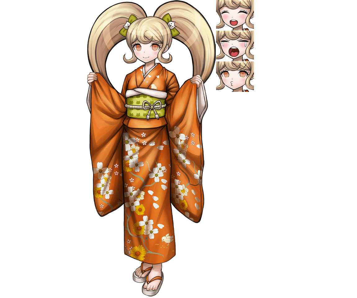 「Hiyoko Saionji sprites from the ShiroPro」|Danganronpa Wikiのイラスト