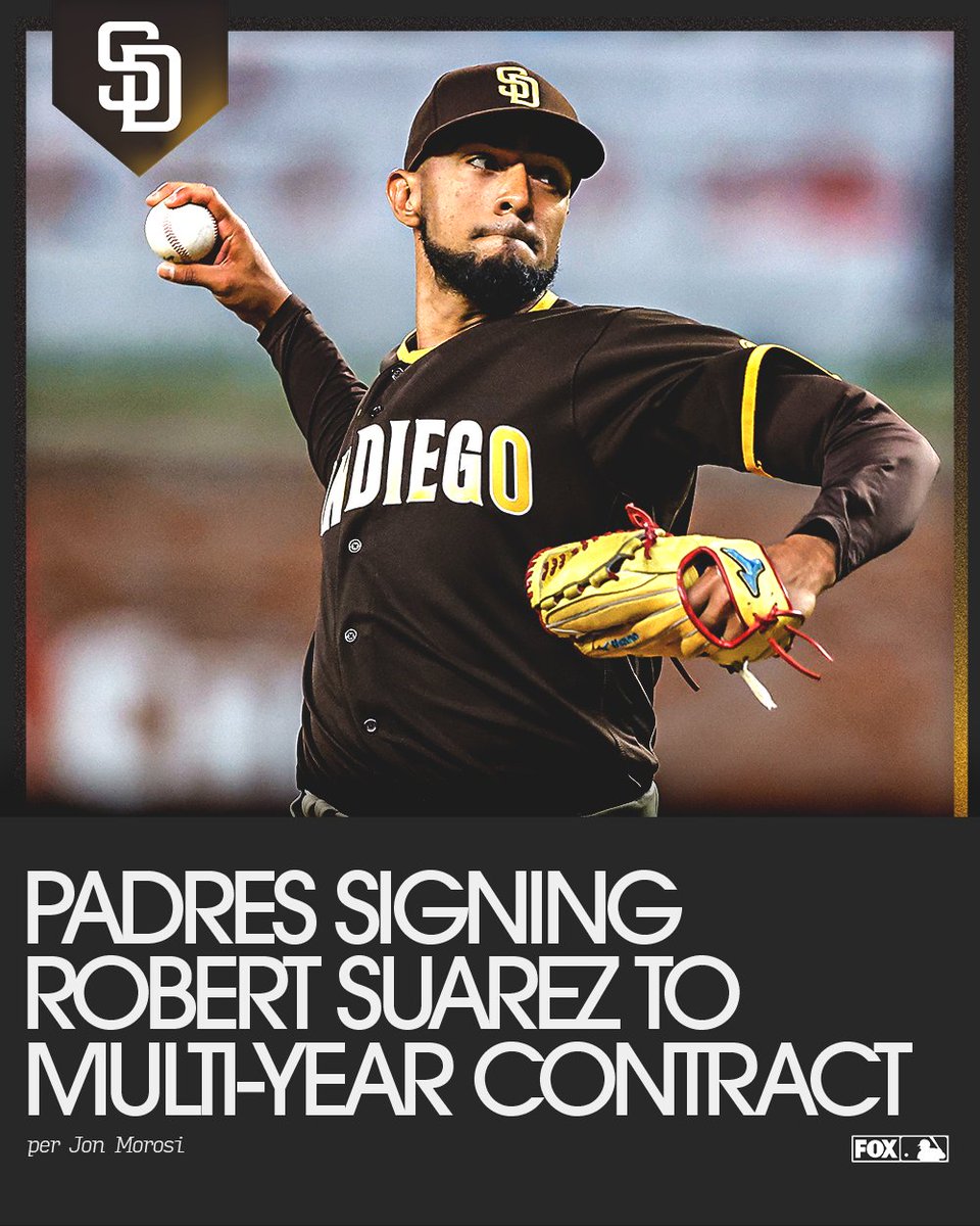 FOX Sports: MLB on Twitter: "The San Diego Padres and Robert Suarez are in agreement on a multi ...