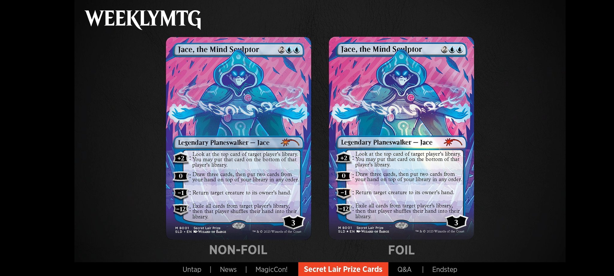 MTGO Salseo on Twitter: "Lol. Secret Lair prize Card. TODOS LOS PT.PLAYERS RECIVIRAN ESTOS JACE ...