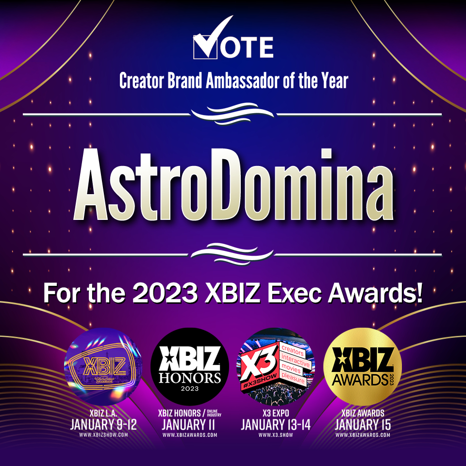 TW Pornstars - AstroDomina. Twitter. Team Astro! I'm nominated for Brand Ambassador of the Year ...
