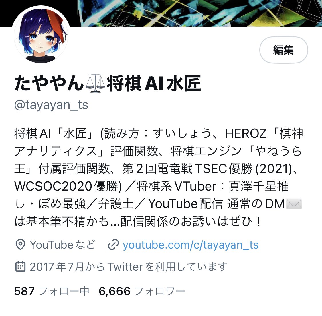 たややん⚖将棋AI水匠 on Twitter: "すごい、6666フォロワー！いつもありがとうございます！ 今後も皆様に伝えたいことを伝えられたらいいな、と思いますので、よろしくお願いいたし ...