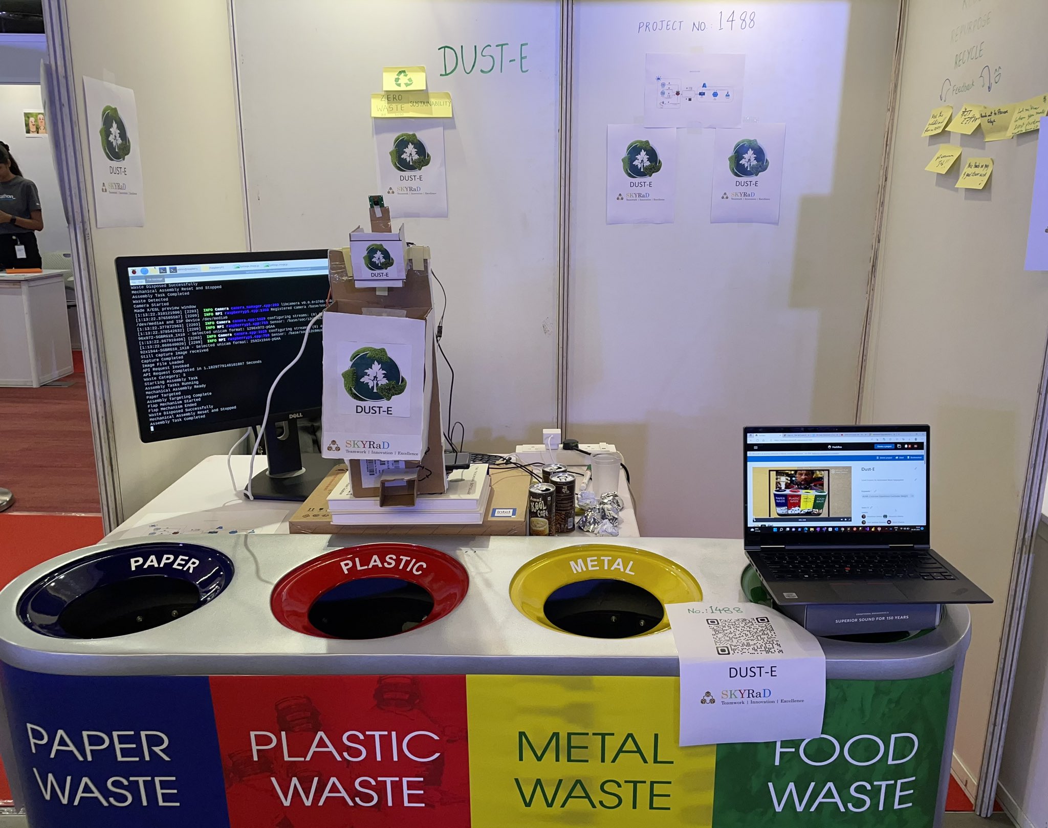 Khushboo Verma on Twitter: "Our project DUST-E got recognised as the ...