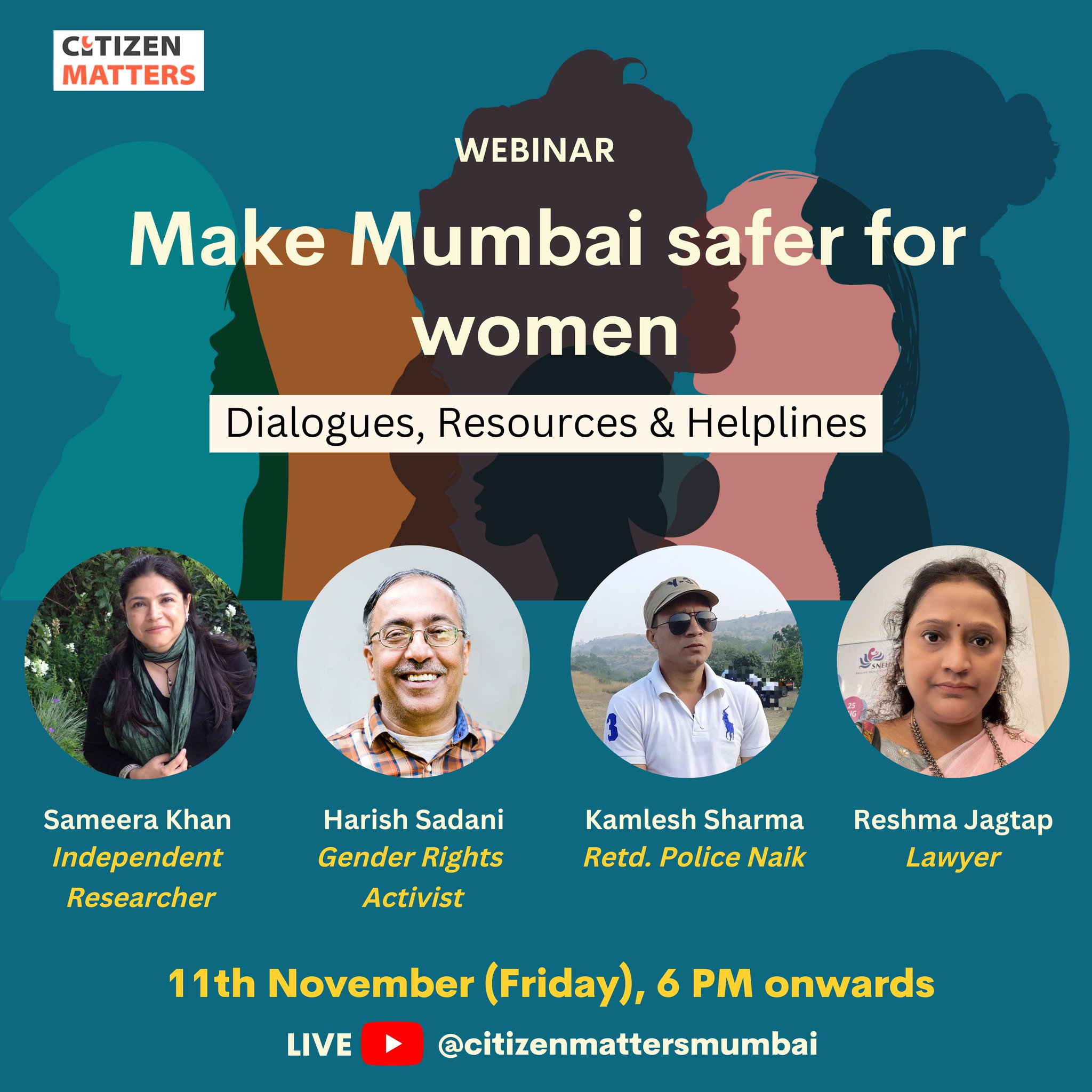 Citizen Matters on Twitter: "Happening today at 6 PM! Subscribe to our youtube channel to tune ...