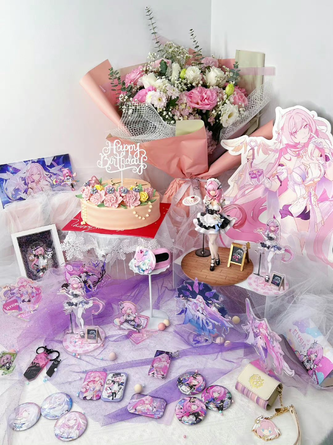 327 on Twitter: "崩壊3rd 公式weiboより 《エリシア誕生日会 写真公開》 ピンクとお花がいっぱい https://t.co/TKLSLyQHN3 https://t ...