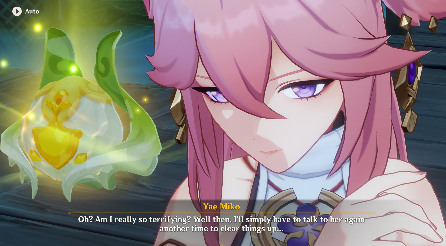 kiryu genshin impact lore! on Twitter: "the way yae miko says this and the look in her eyes ...