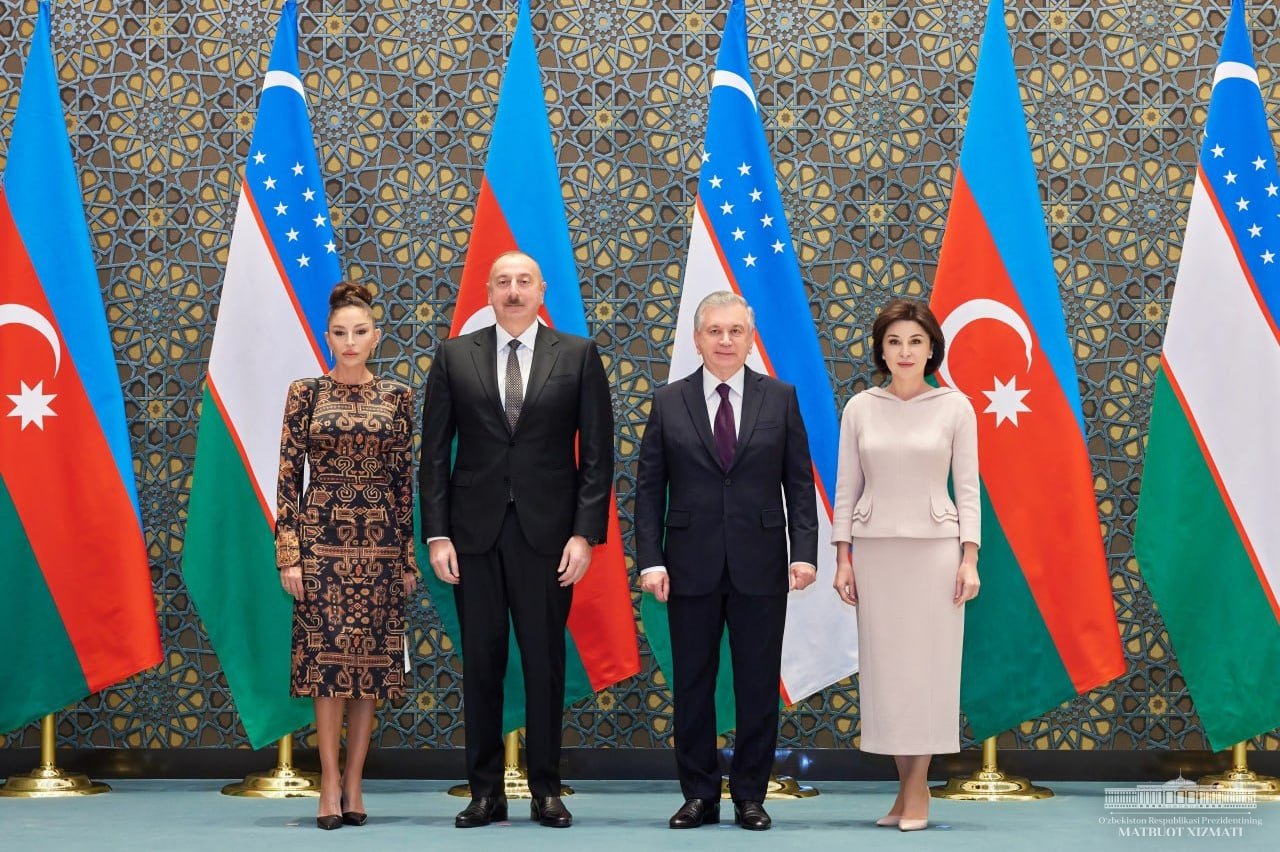 Vladimir Norov on Twitter: "@president_uz Shavkat #Mirziyoyev with his spouse Ziroat Mirziyoyeva ...