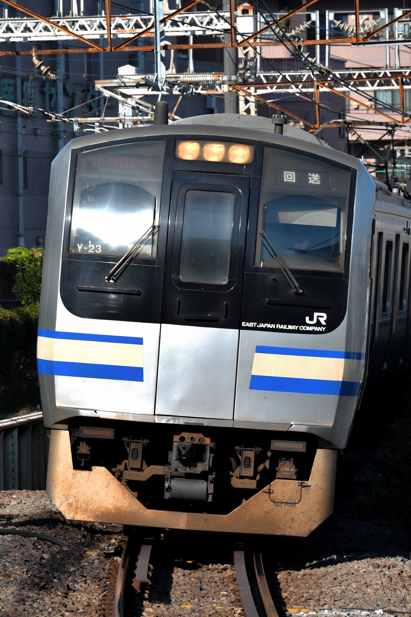 most fanの写真 on Twitter: "2022/11/11(金) TK入場、幕張疎開返却 回8846M E217系 Y-4編成 回9791M E217系 Y-23編成 https ...