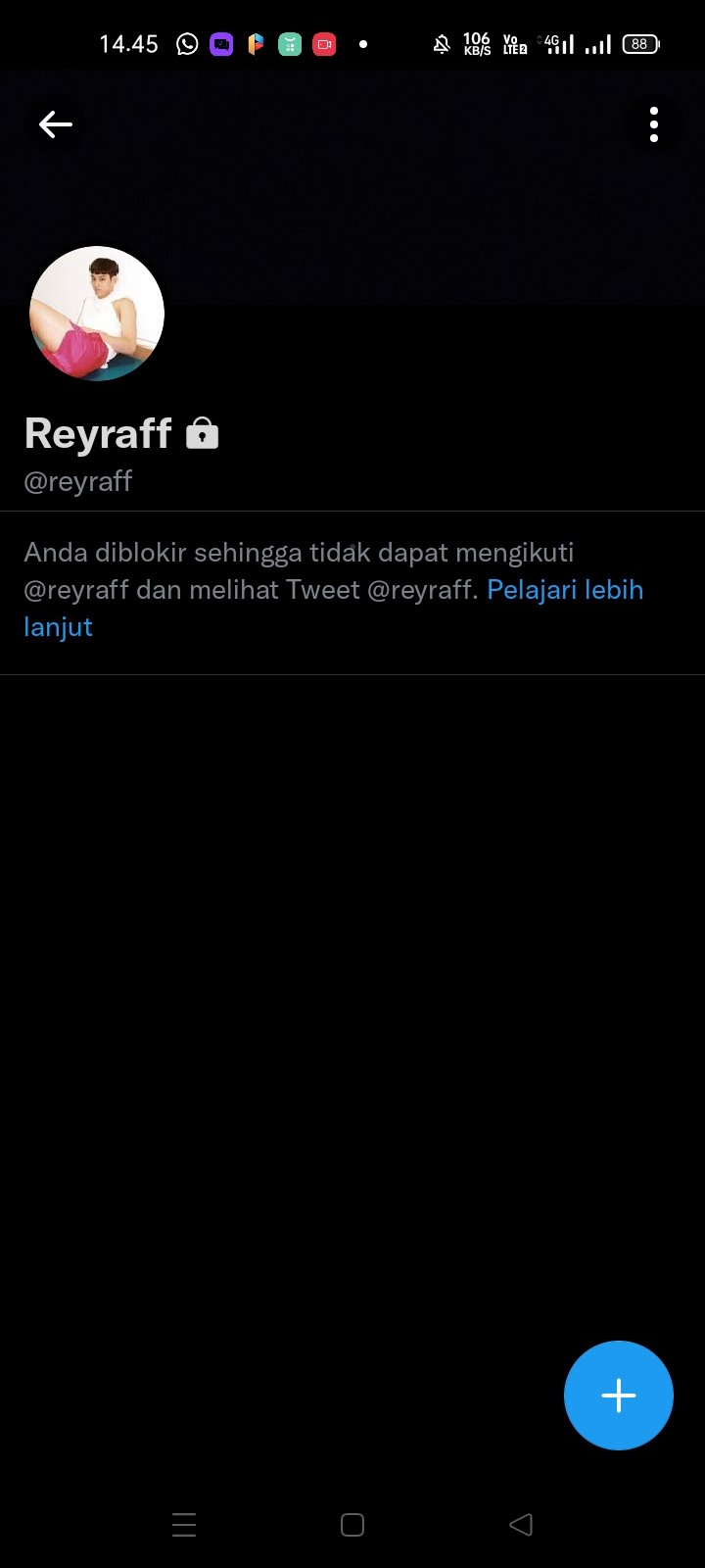 Fiin on Twitter: "Yahhh aku diblokir :) https://t.co/YidT3YJLJz" / Twitter