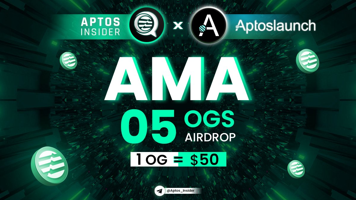 Aptos Insider on Twitter: "AMA SERIES WITH APTOS INSIDER 👀 @aptos_ins x @AptoslaunchIO Time: 17: ...
