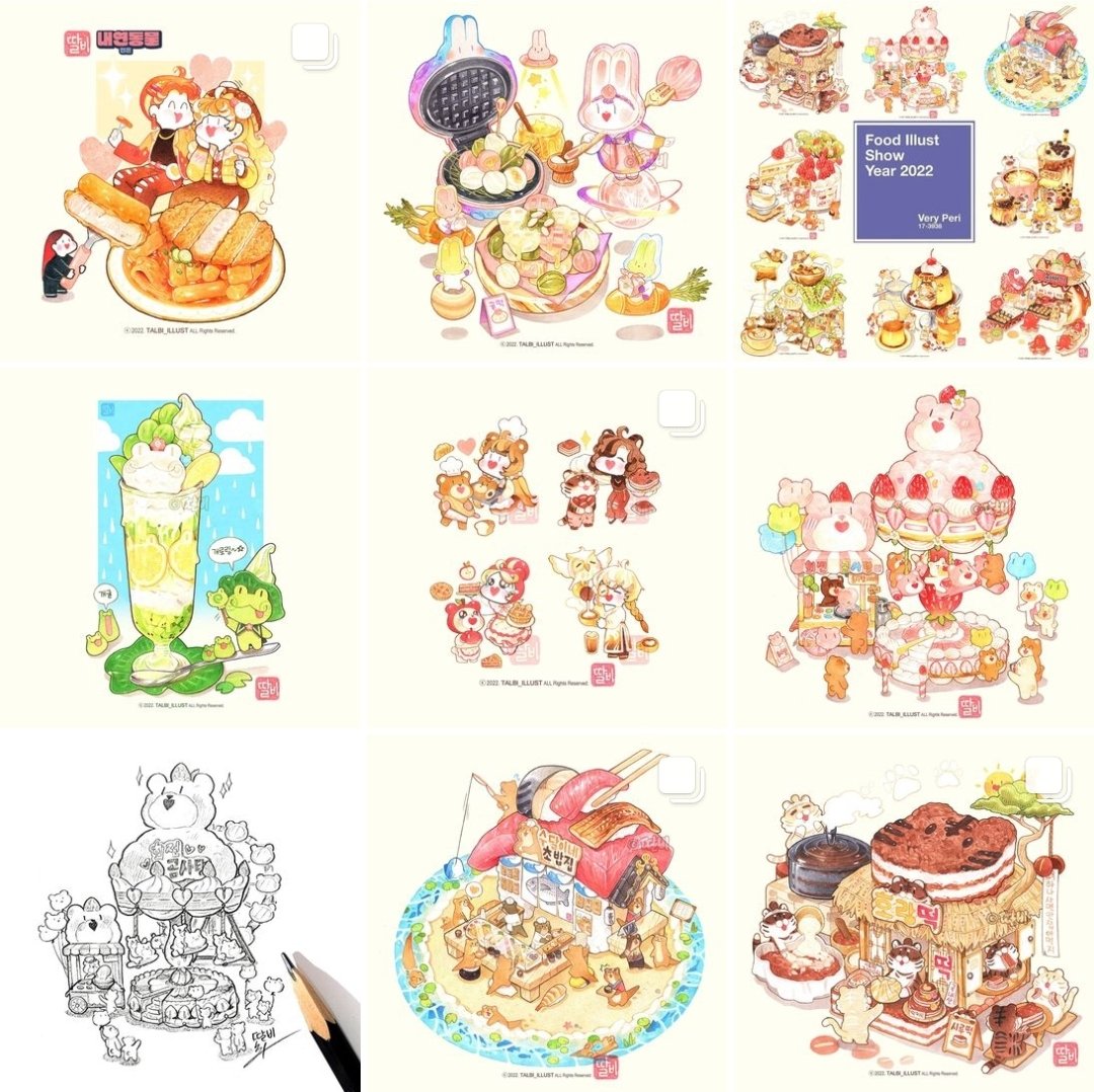 딸비 on Twitter: "딸비의 인스타그램으로 오시면 1년 8개월 동안 트위터에 업로드 못한 그림들을 보실 수 있습니다💖 놀러오세요~ https://instagram ...