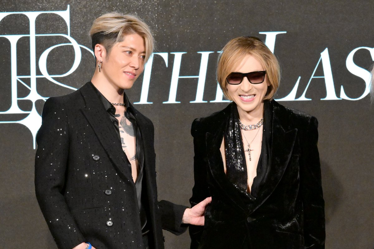 ENCOUNT on Twitter: "📸イベント写真📸 #YOSHIKI さんが会見を開き、新バンド「THE LAST ROCKSTARS」の結成を発表されました👏🎊 会見には豪華メンバー ...