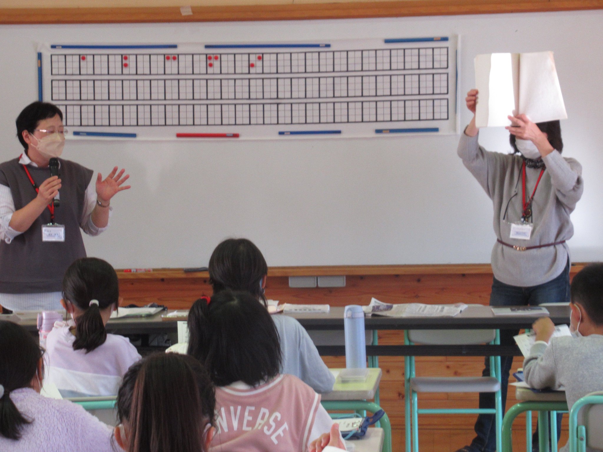 生駒市社会福祉協議会 On Twitter 生駒南第二小学校に点字の出前講座に行ってきました。点訳グループやまなみさんから点字の仕組みなどの説明をしていただき、その後児童の皆さんには名刺に
