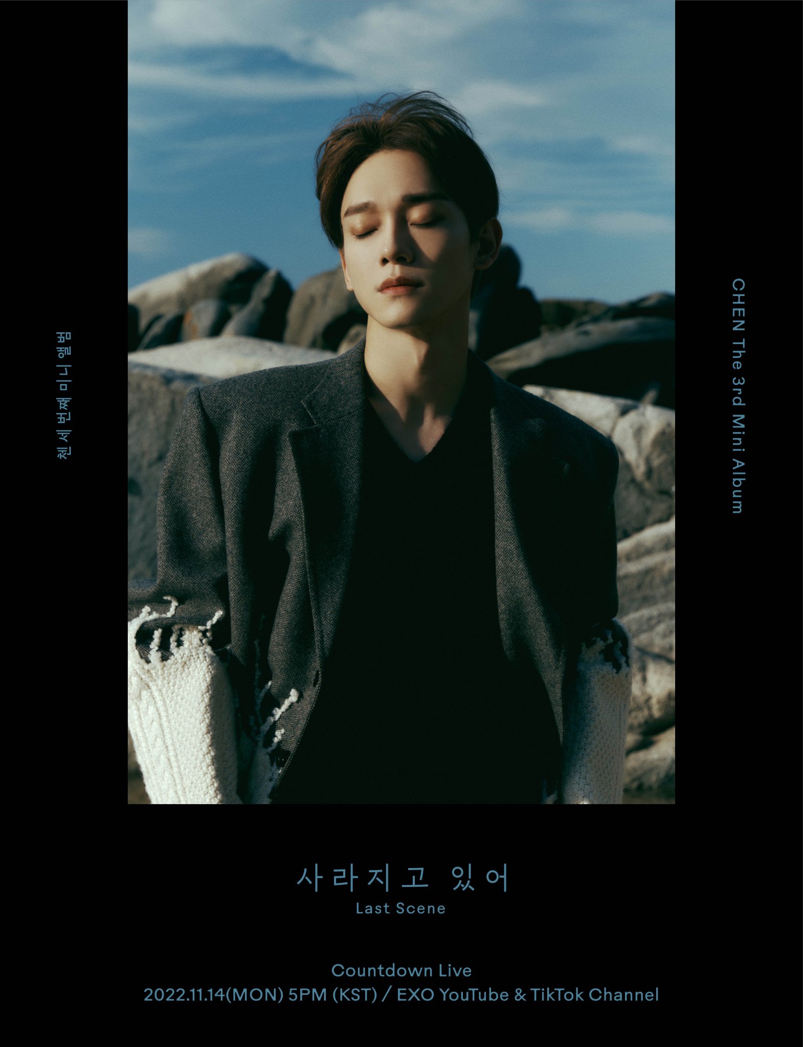 EXO on Twitter: "CHEN 첸 ‘사라지고 있어 (Last Scene)’ Countdown Live 2022.11.14(MON) 5PM (KST) 📍 ...