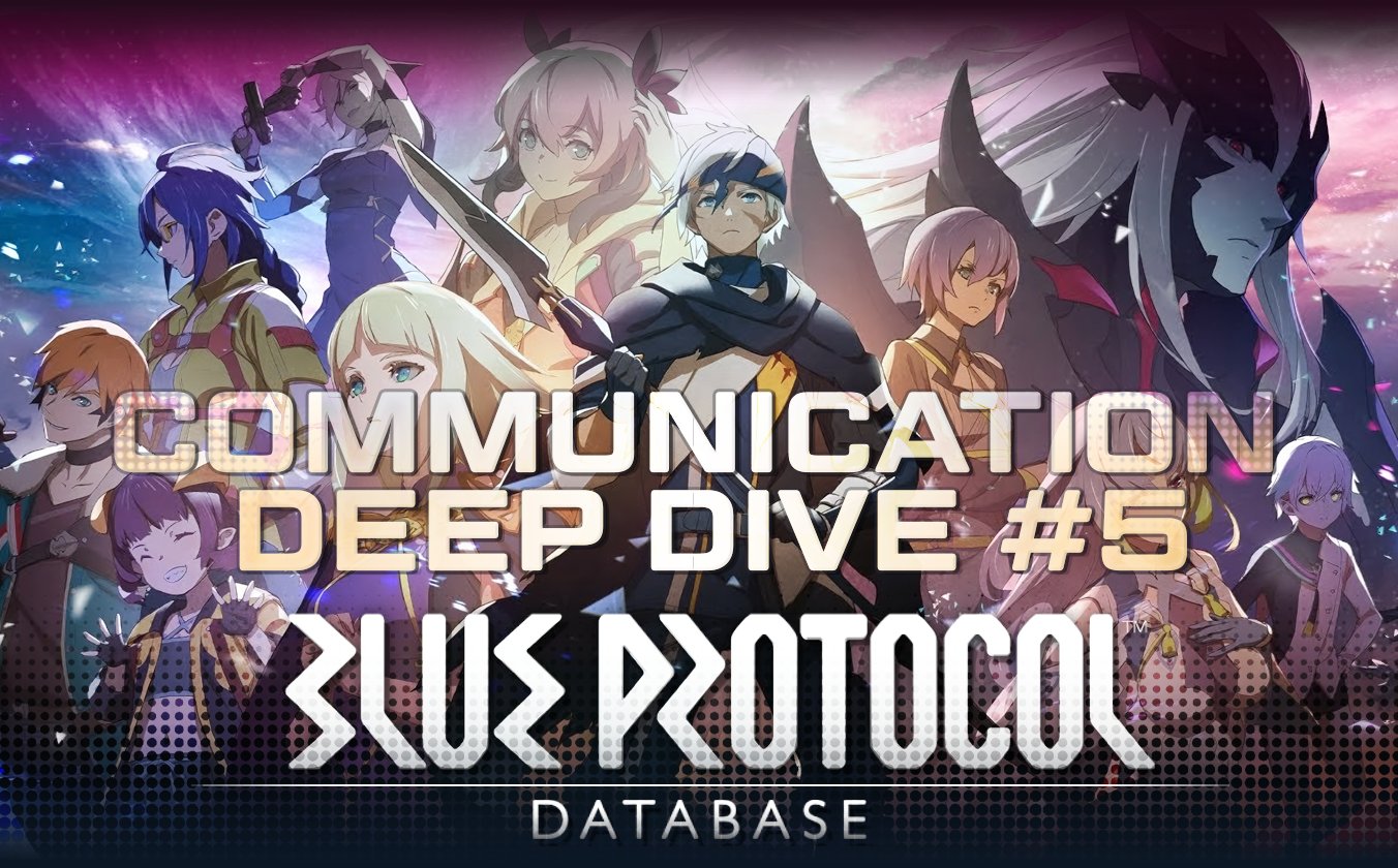 The BLUE PROTOCOL Database on Twitter: "@BLUEPROTOCOL_JP 私たちは、あなたの英語の読者に翻訳することをとても楽しみにしています ...